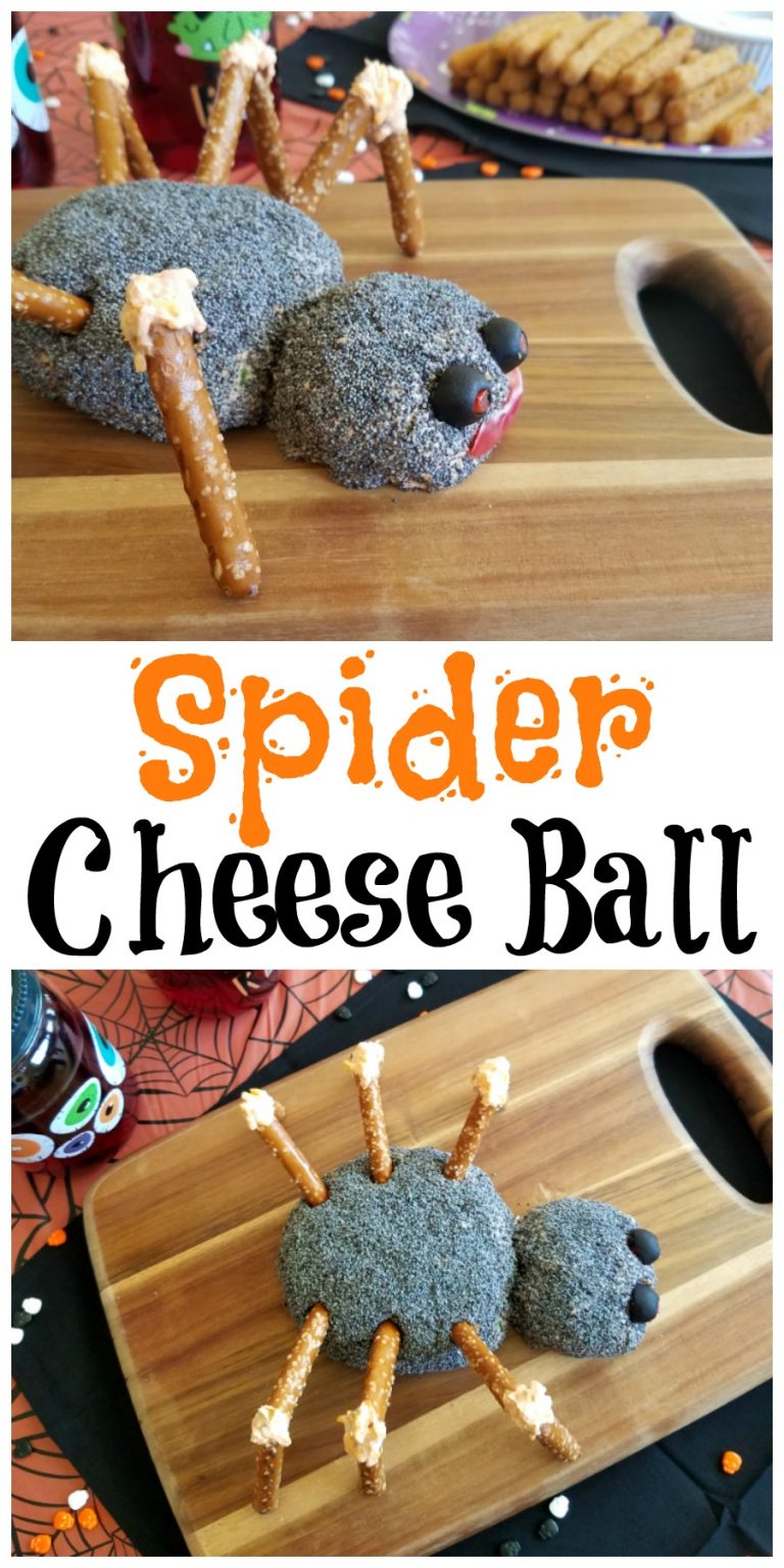 Spider Cheese Ball + Other Halloween Treats