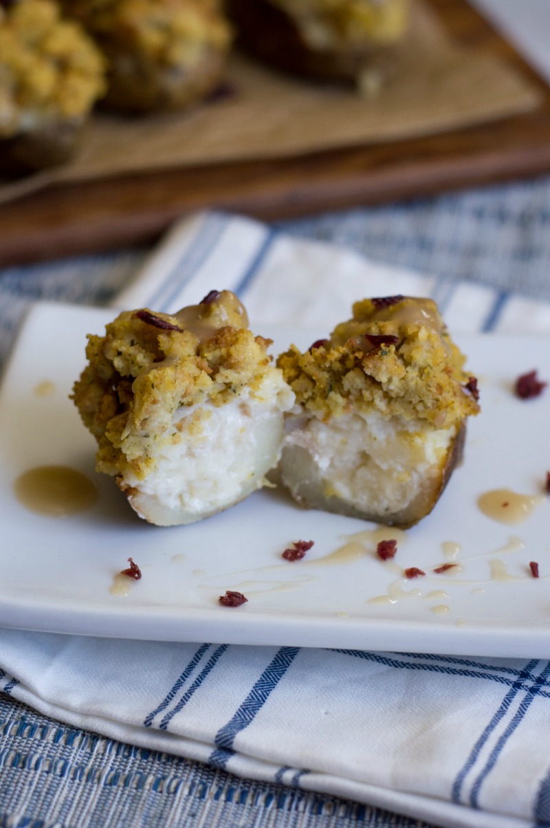 Thanksgiving Loaded Potatoes | Thanksgiving Side Dishes